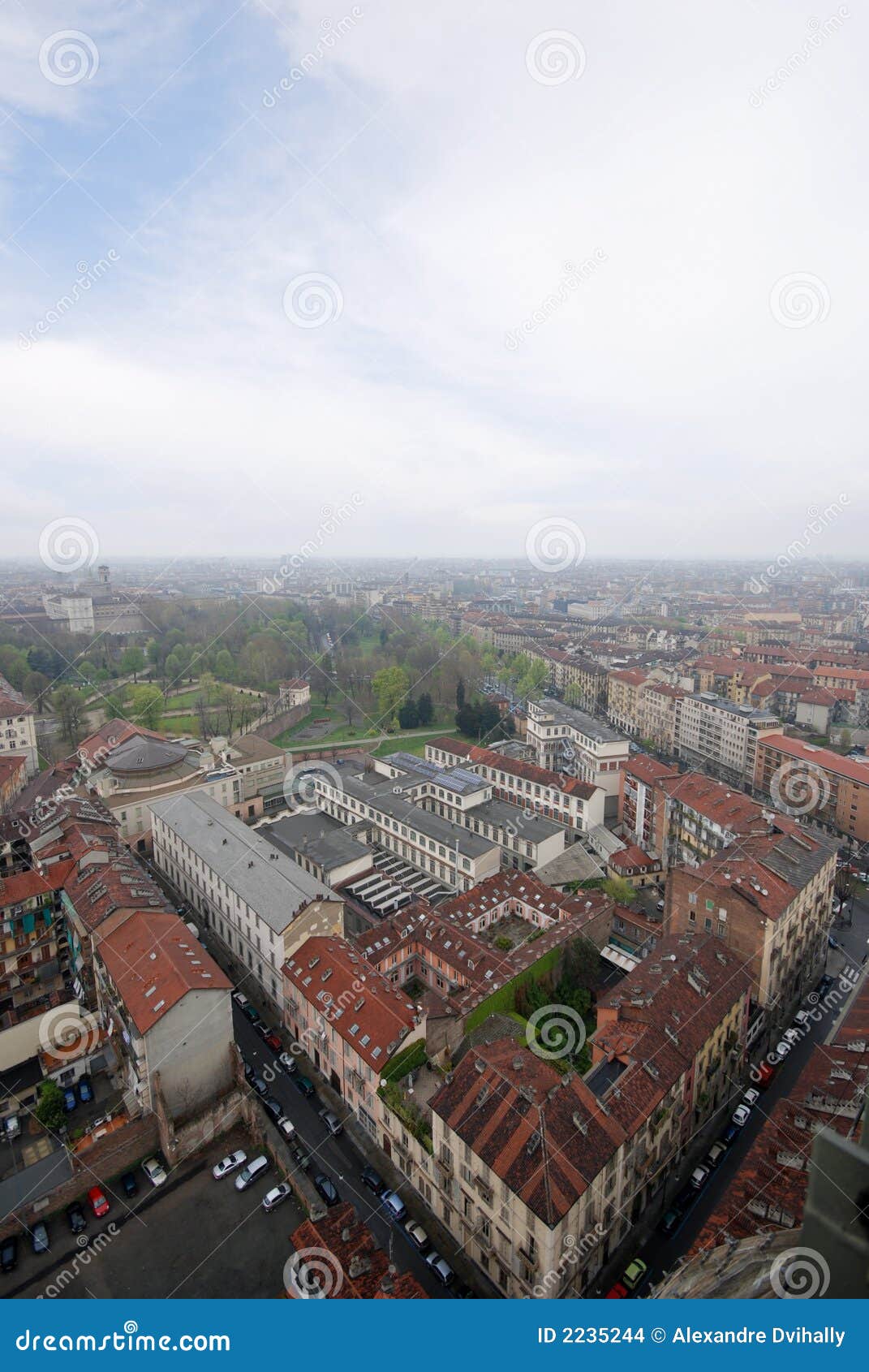 Aerial View Torino Italy stock photo. Image of outdoor - 2235244