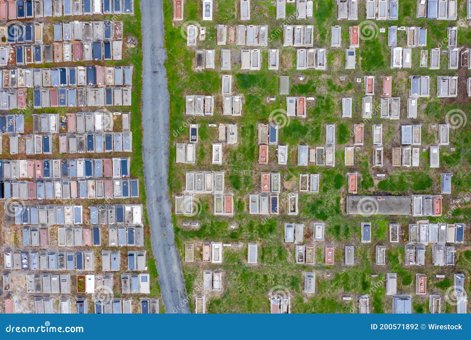 Aerial View of the Tower Blocks Stock Photo - Image of canon, window ...