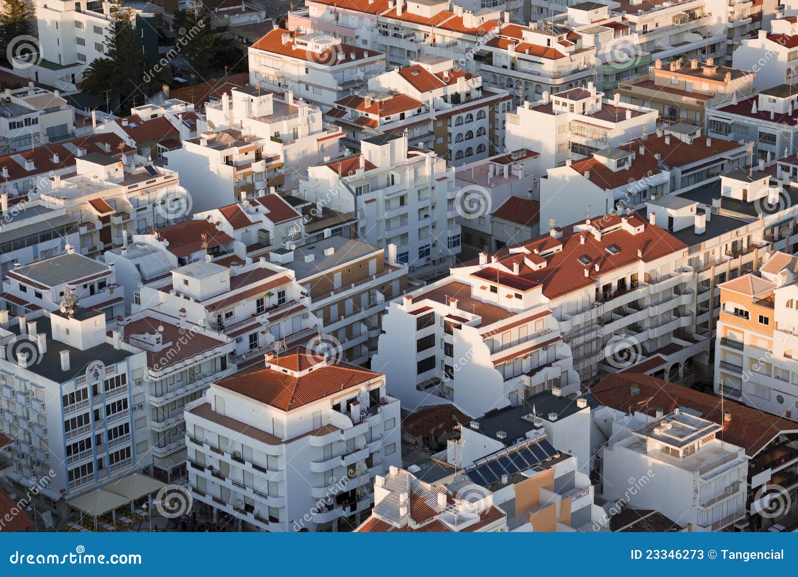 Aerial View of the Town of Lepe Stock Image - Image of avenue, planning ...