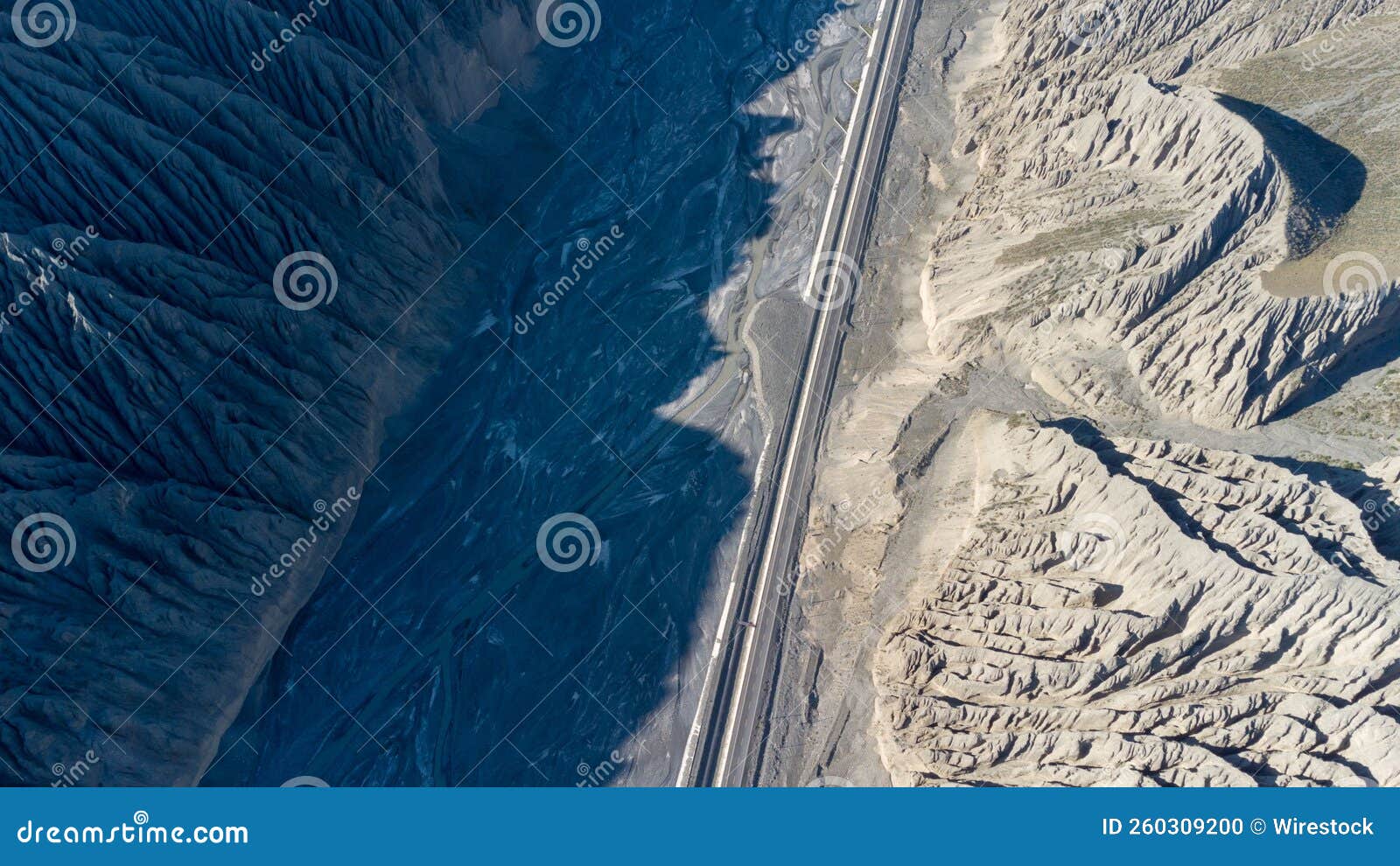 Aerial View of a Transform Fault Stock Photo - Image of nature, fault ...
