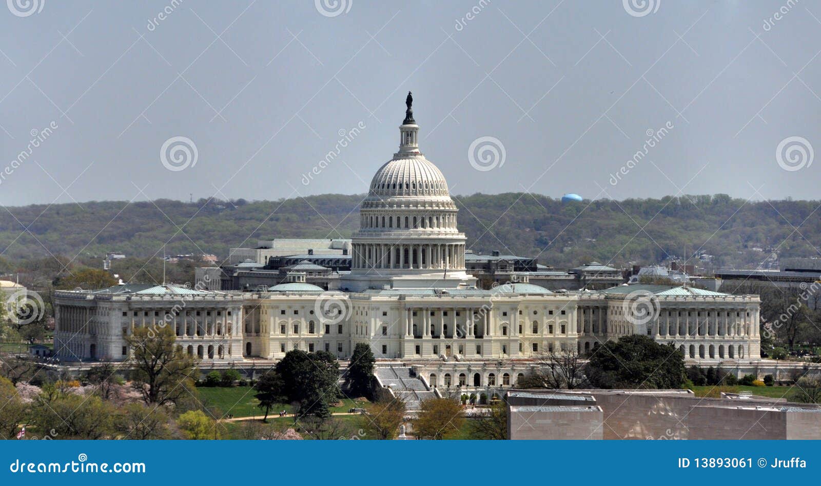 Aerial view of the U.S stock image. Image of columbia - 13893061