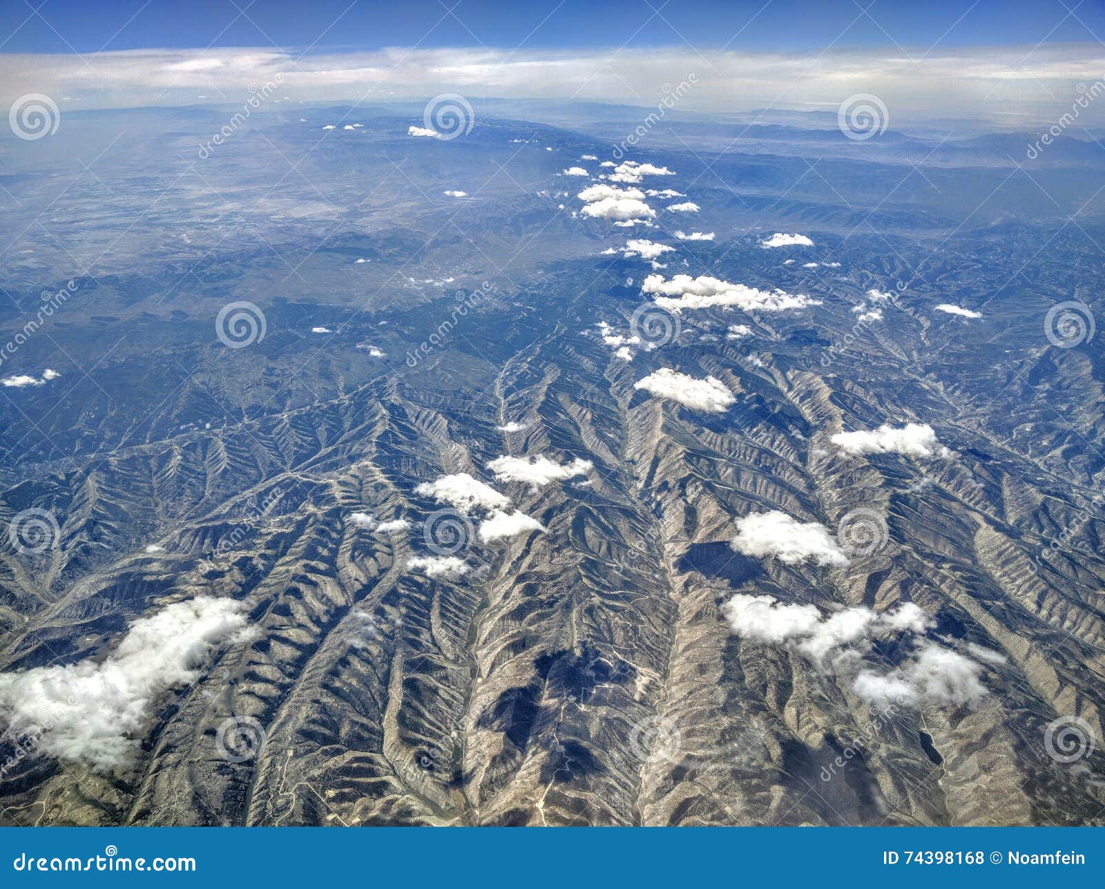 Aerial view of Utah stock photo. Image of desert, view - 74398168