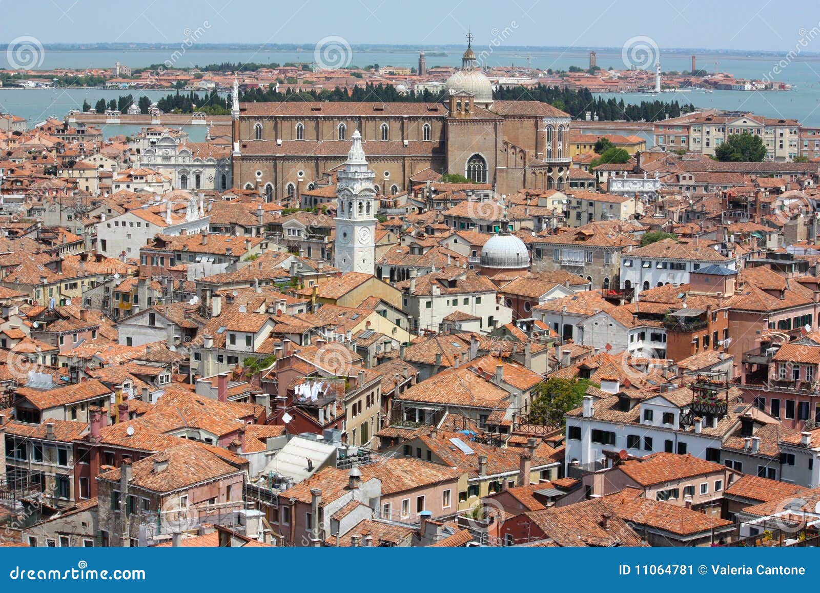 Aerial View of Venice, Italy Stock Image - Image of venetian, tourism ...