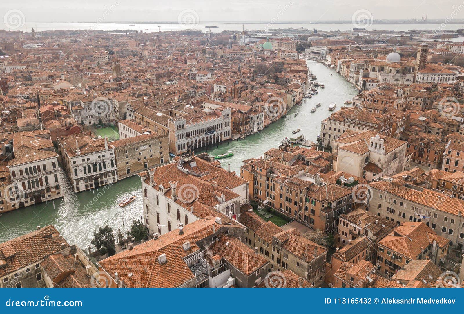 Aerial view of Venice stock photo. Image of view, italy - 113165432
