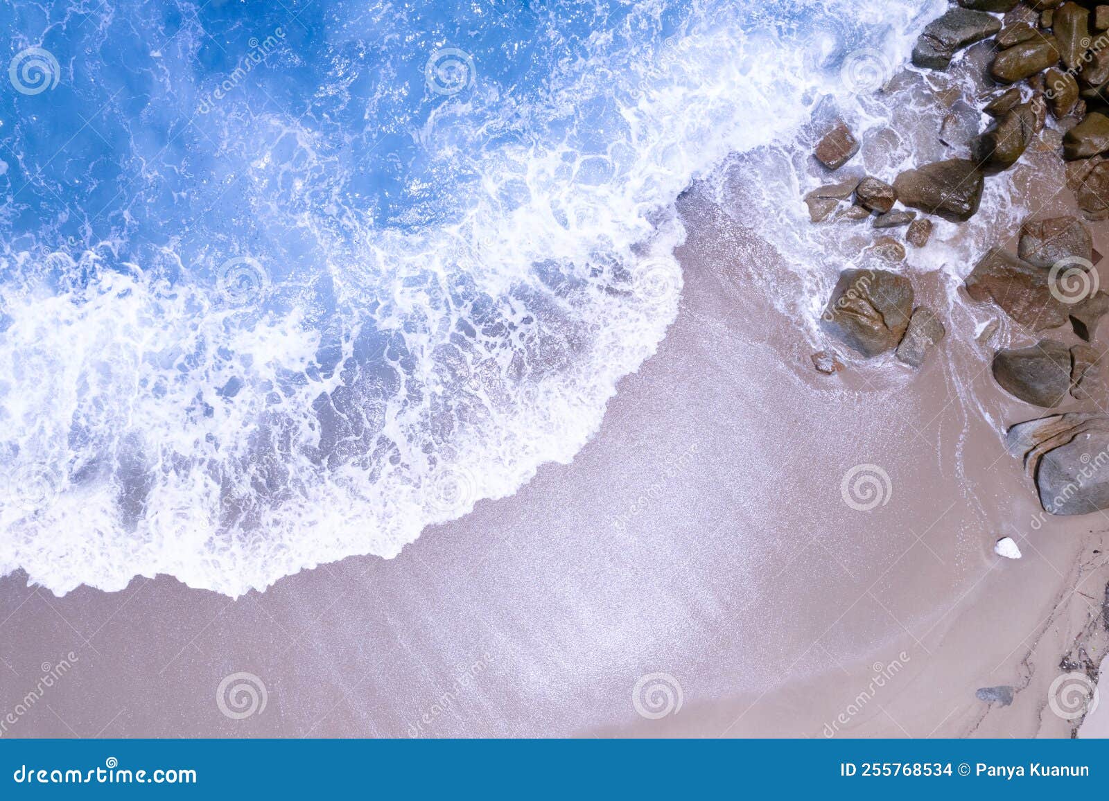 Miami Beach Shore Waves Crashing Sand Clear Water Stock Photos - Free ...