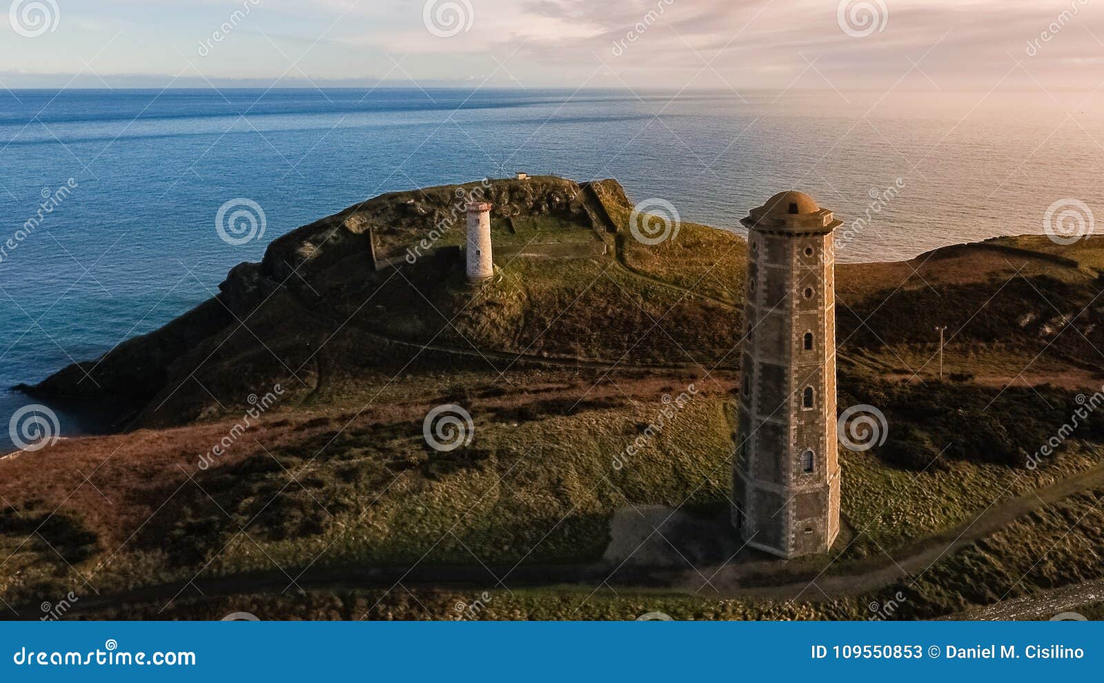 Aerial View. Wicklow Head Lighthouse. County Wicklow. Ireland Stock ... Aerial View. Wicklow Head Lighthouse. County Wicklow. Ireland Stock ...