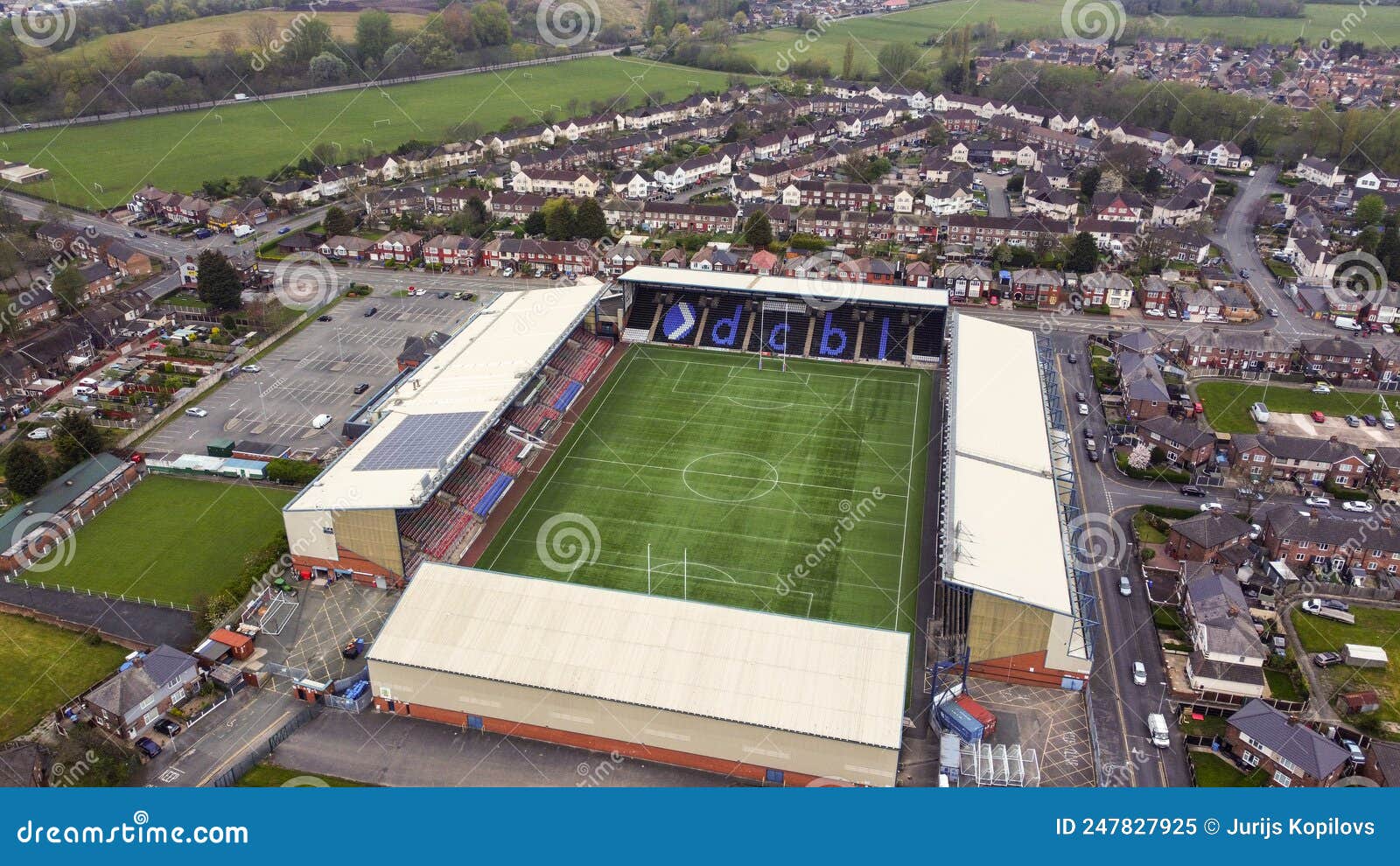 Aerial View of Widnes Vikings , Rugby League Editorial Image - Image of ...