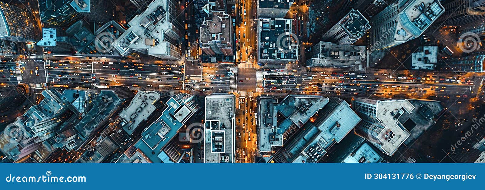 Aerial Views of Cityscapes Transformed into Abstract Patterns Stock ...