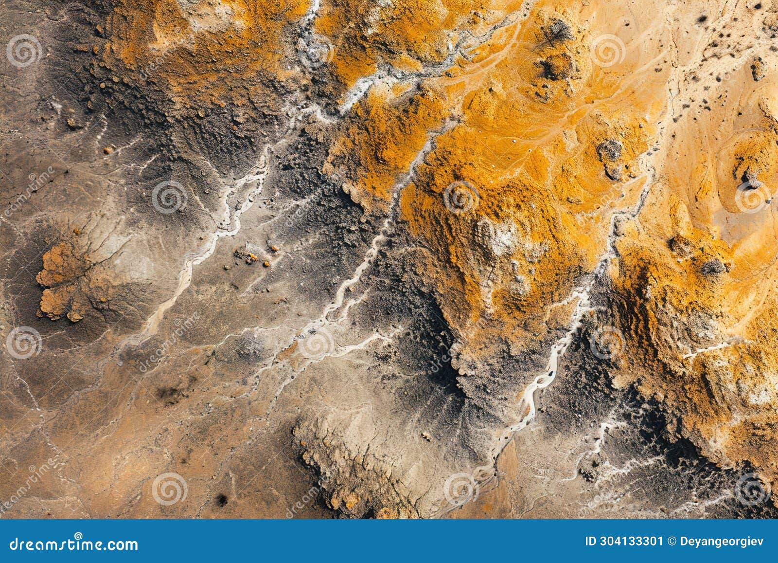 Aerial Views of Desert Landscapes Creating Unique Abstract Visuals ...