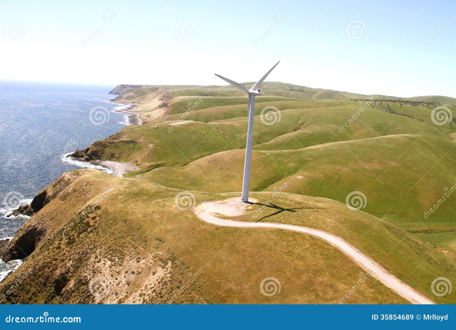 Aerial wind farm stock image. Image of electricity, energy - 35854689