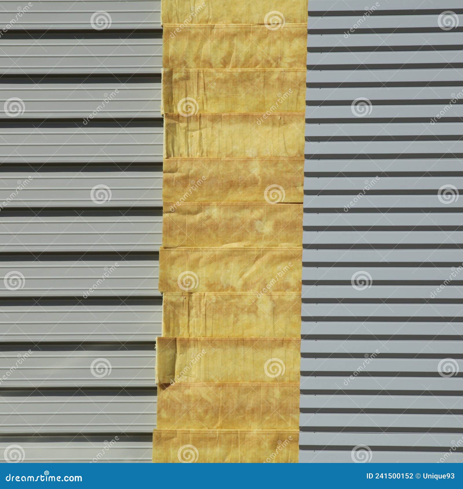 Aerial Work Platform on an Insulation Site of a Commercial Building ...