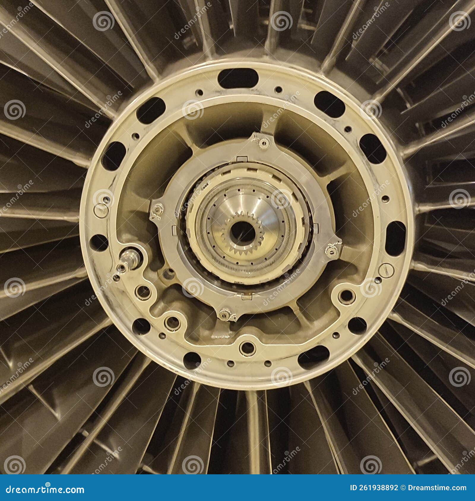 Aero engine.. stock photo. Image of aero, type, engine - 261938892