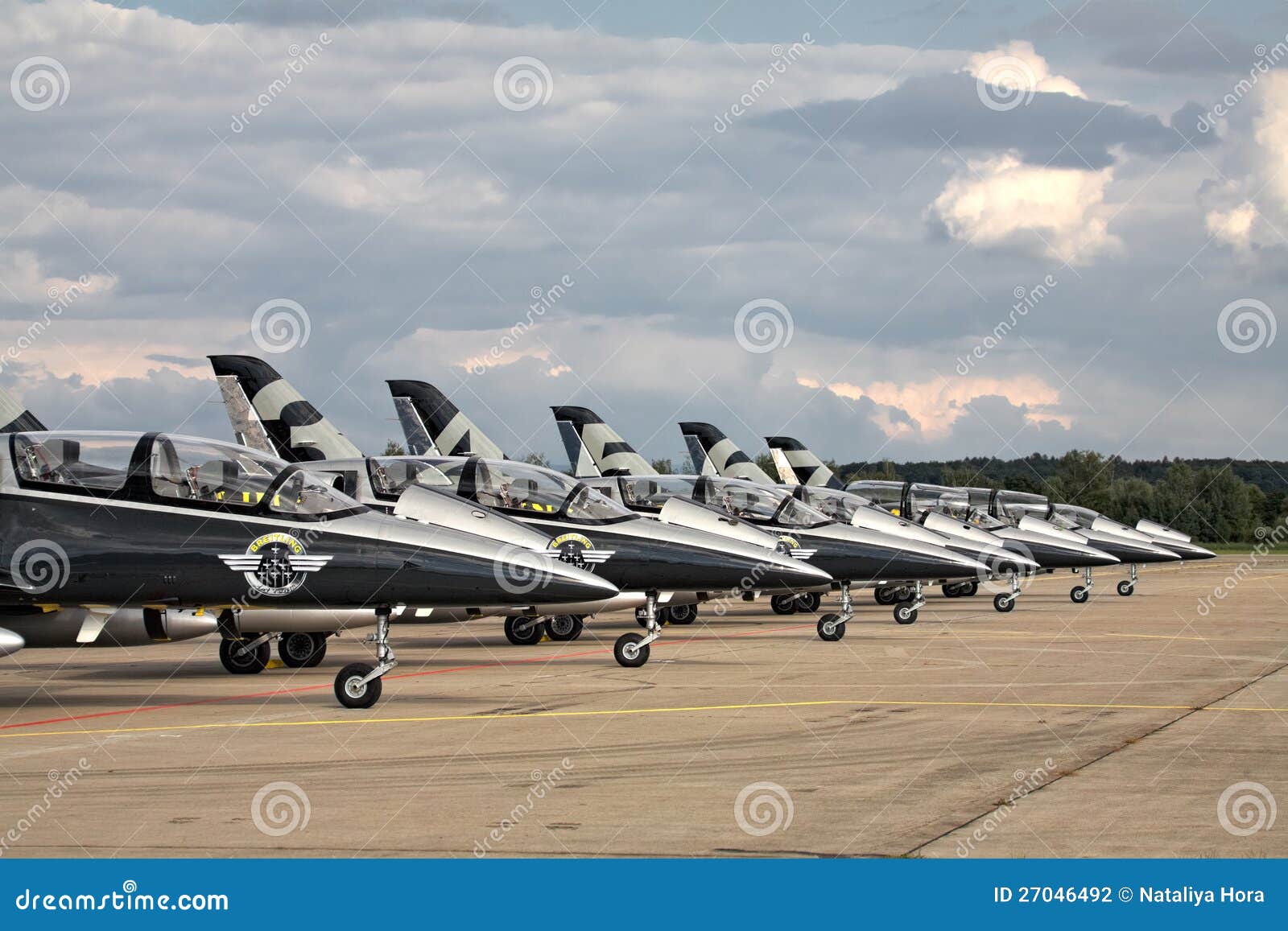 Aero L-39 Albatros from Breitling Jet Team Editorial Photography ...