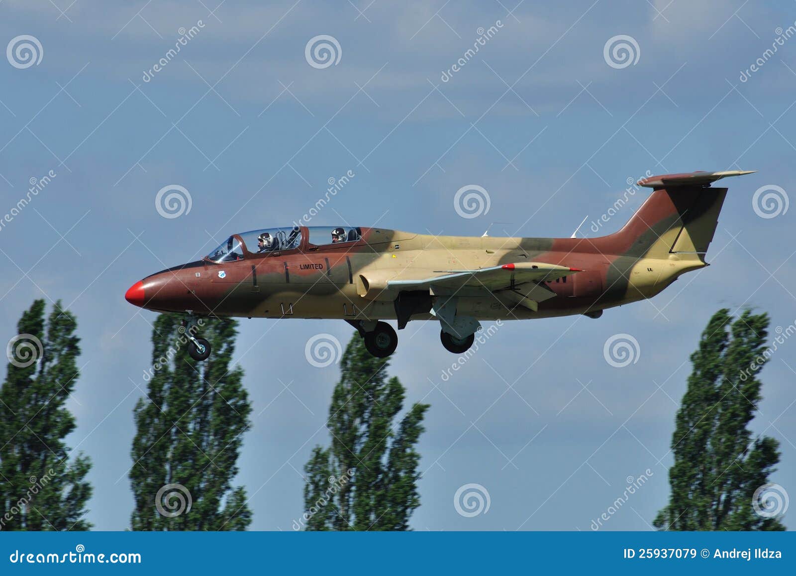 Aero L29 Delfin (Dolphin) editorial stock image. Image of trainer ...