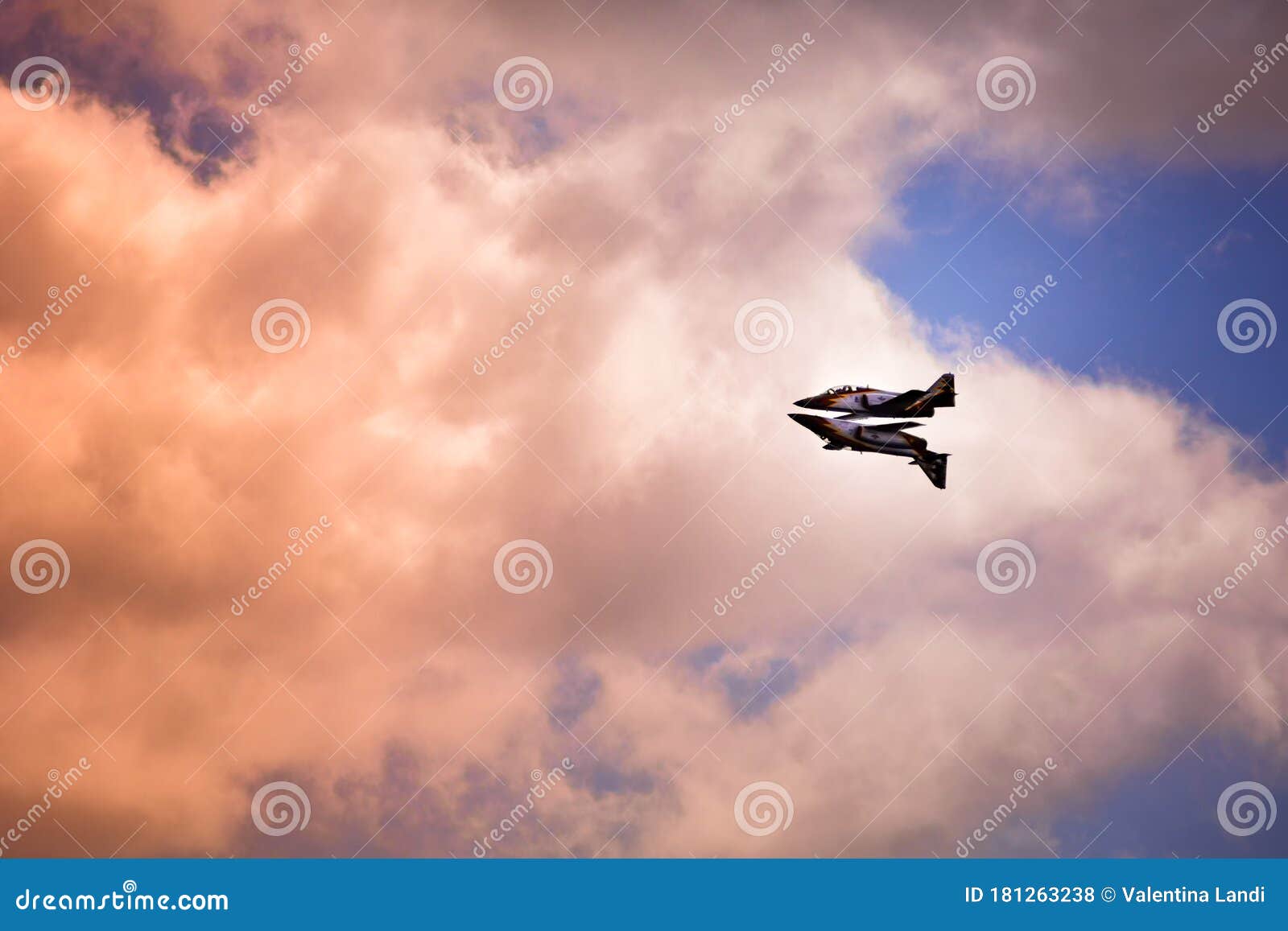 Aerobatic Spanish Air Force Inverted Flight Stock Photo - Image of ...