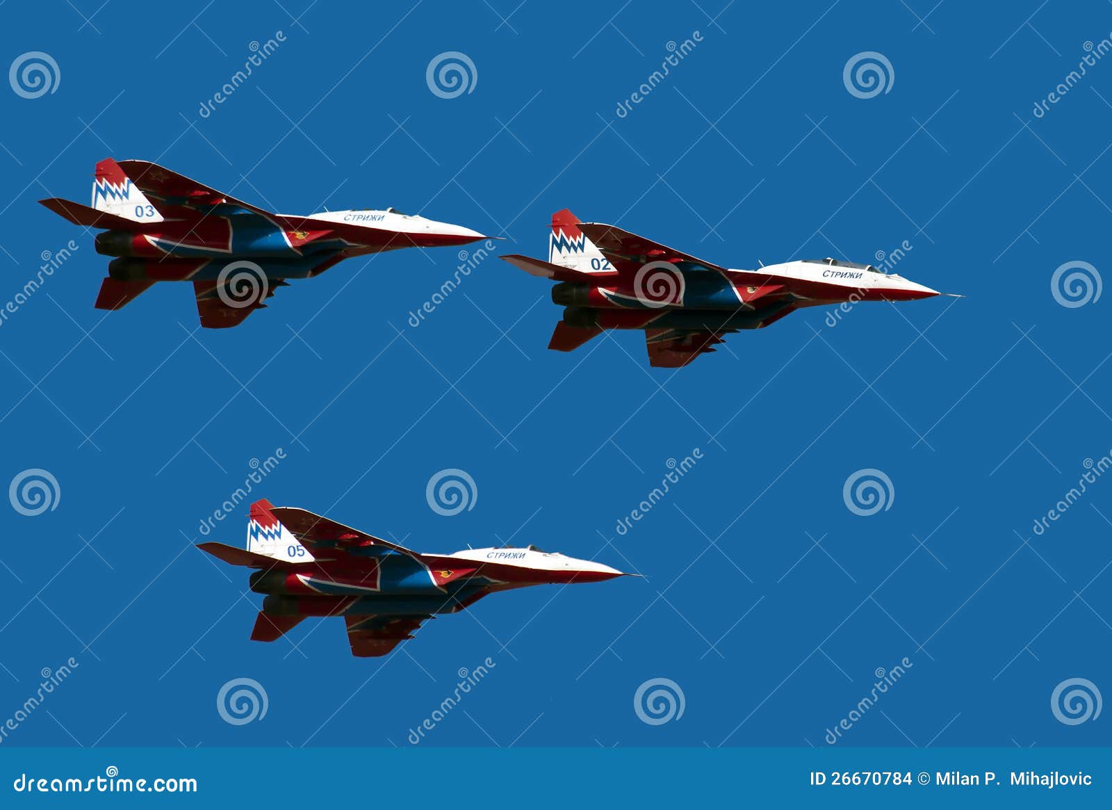 Aerobatic Team the Swifts-5 Editorial Stock Image - Image of military ...
