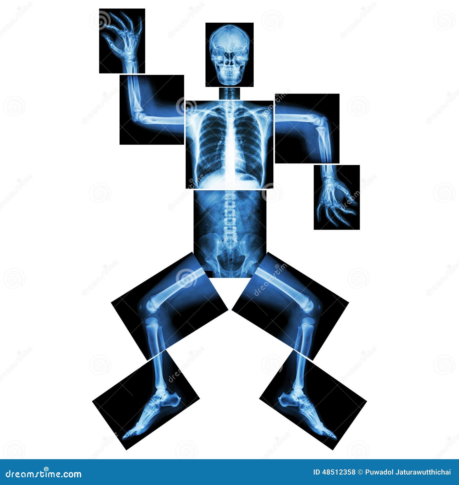 Aerobic Dance(human Bone is Dancing) Stock Illustration - Illustration ...