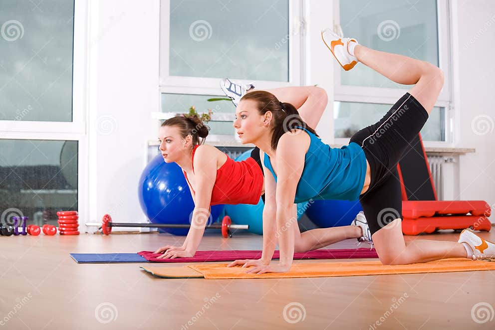 Aerobics 6 stock photo. Image of aerobics, muscle, stretching - 4481044