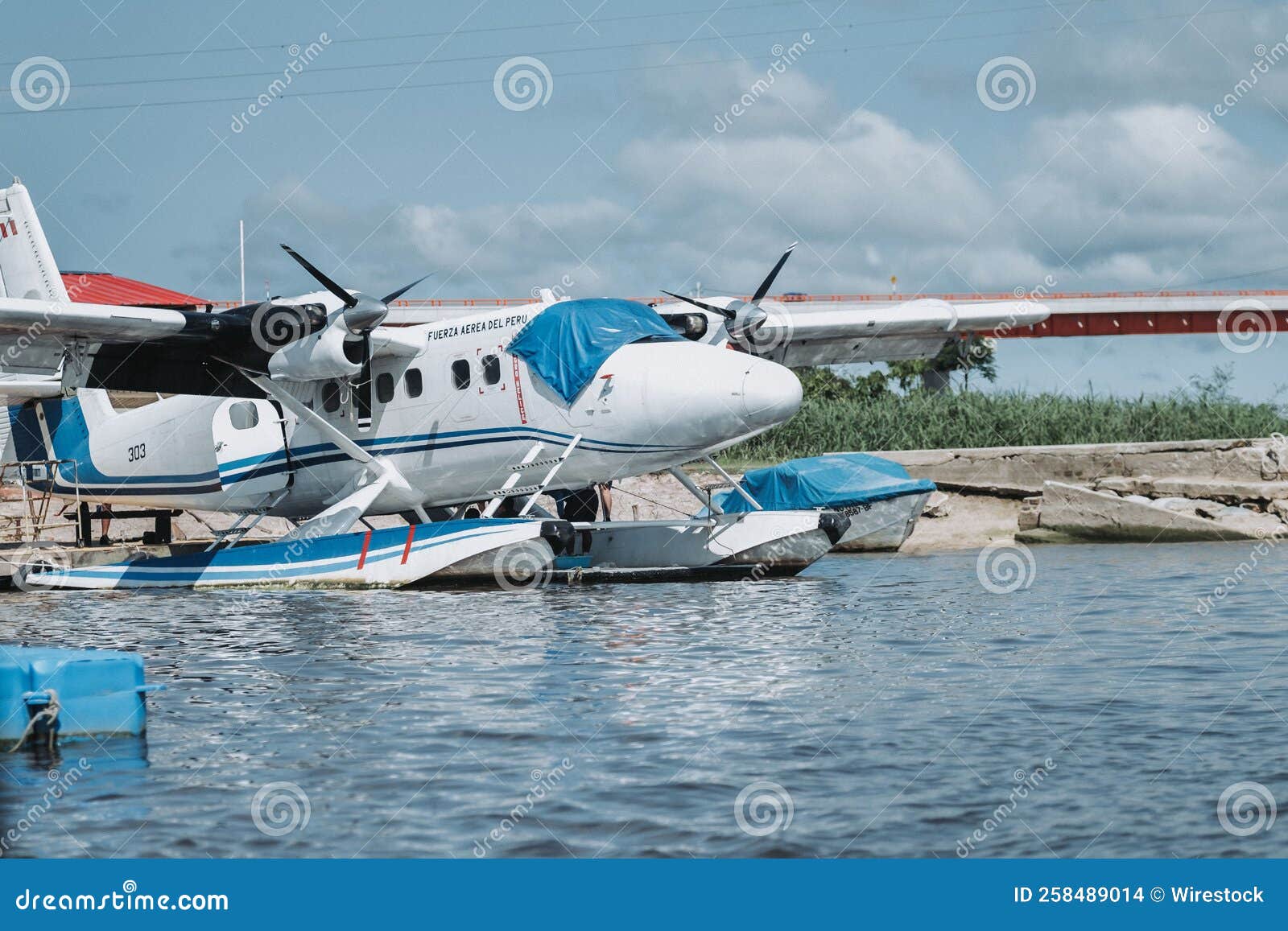 Aeroplane in Amazon River Stand by Editorial Stock Image - Image of ...