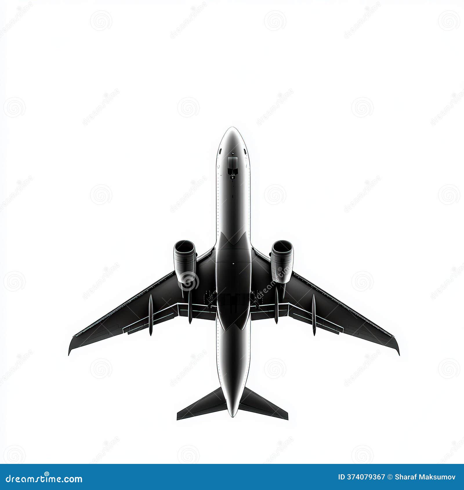 Aeroplane Silhouette Vector Style | CartoonDealer.com #334582803