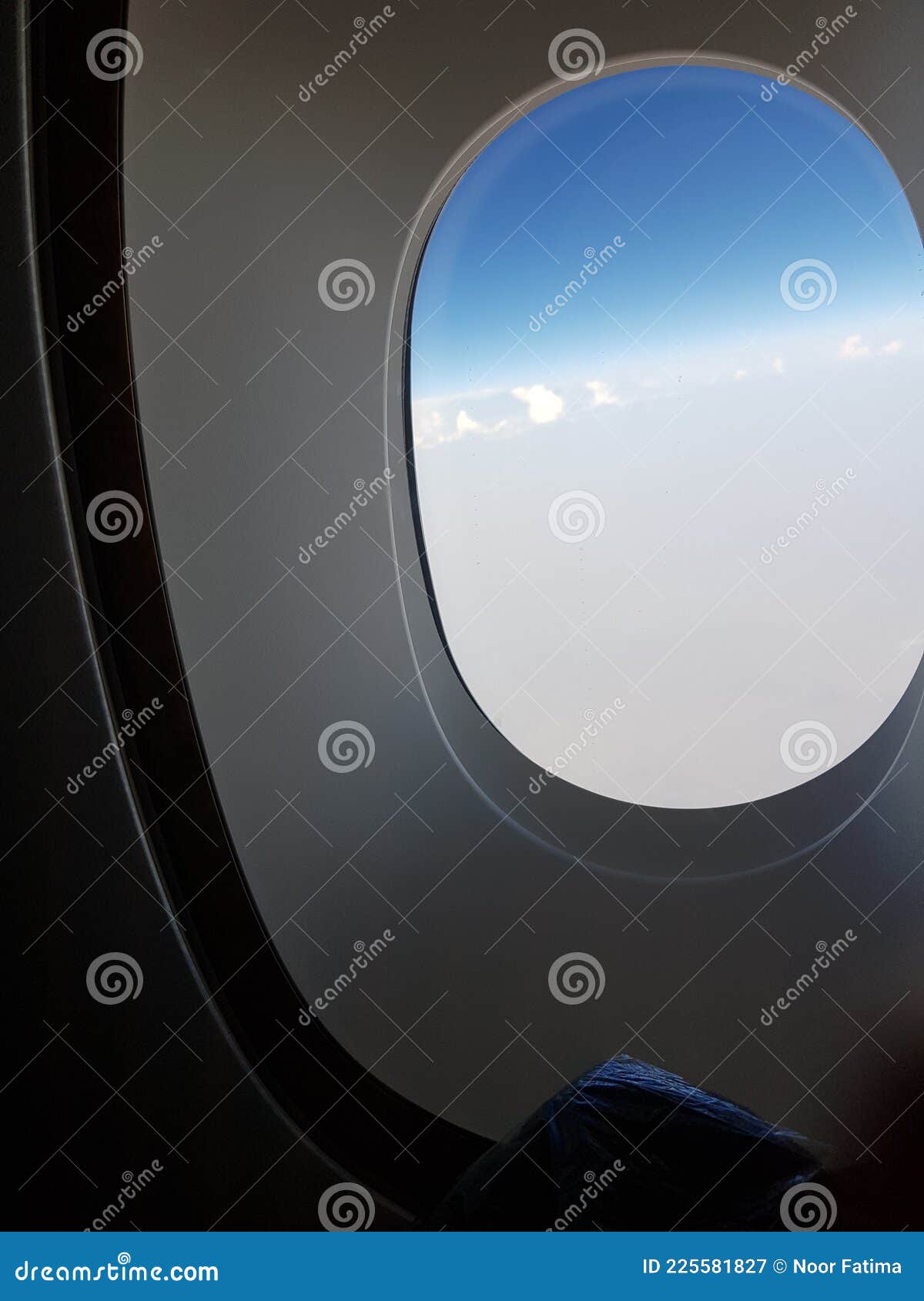 Aeroplane Window in the Flight Stock Image - Image of gadget, room ...