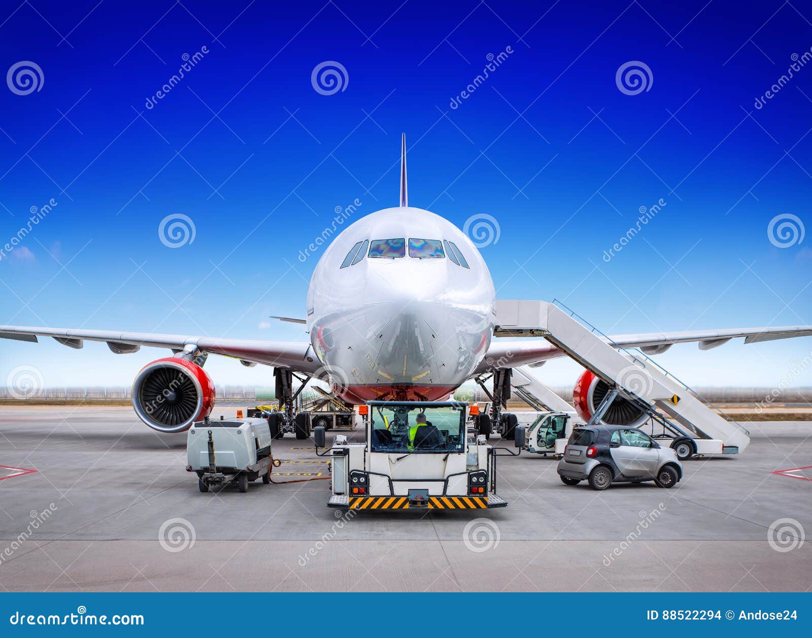 Aeroplano foto de archivo. Imagen de carga, transporte - 88522294