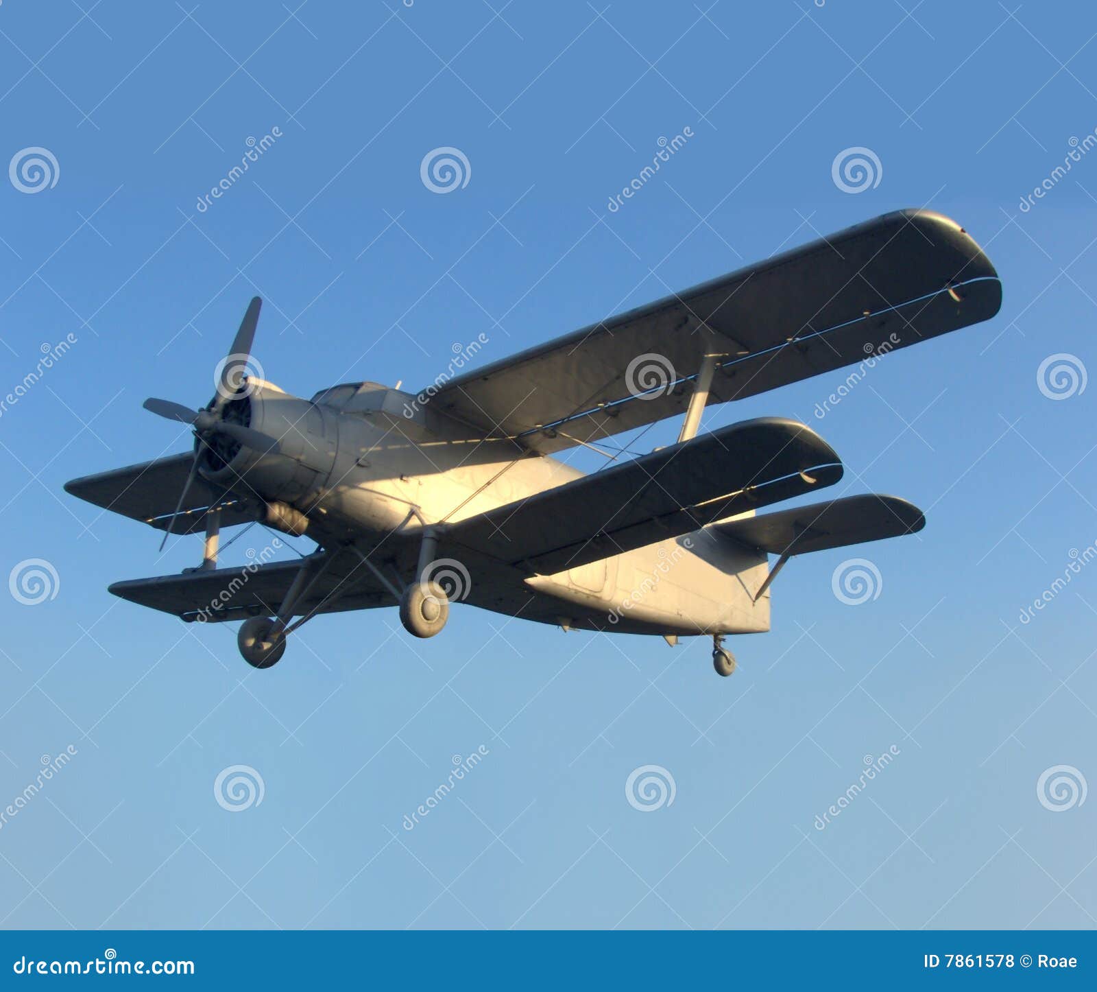 Aeroplano storico fotografia stock. Immagine di meccanico - 7861578