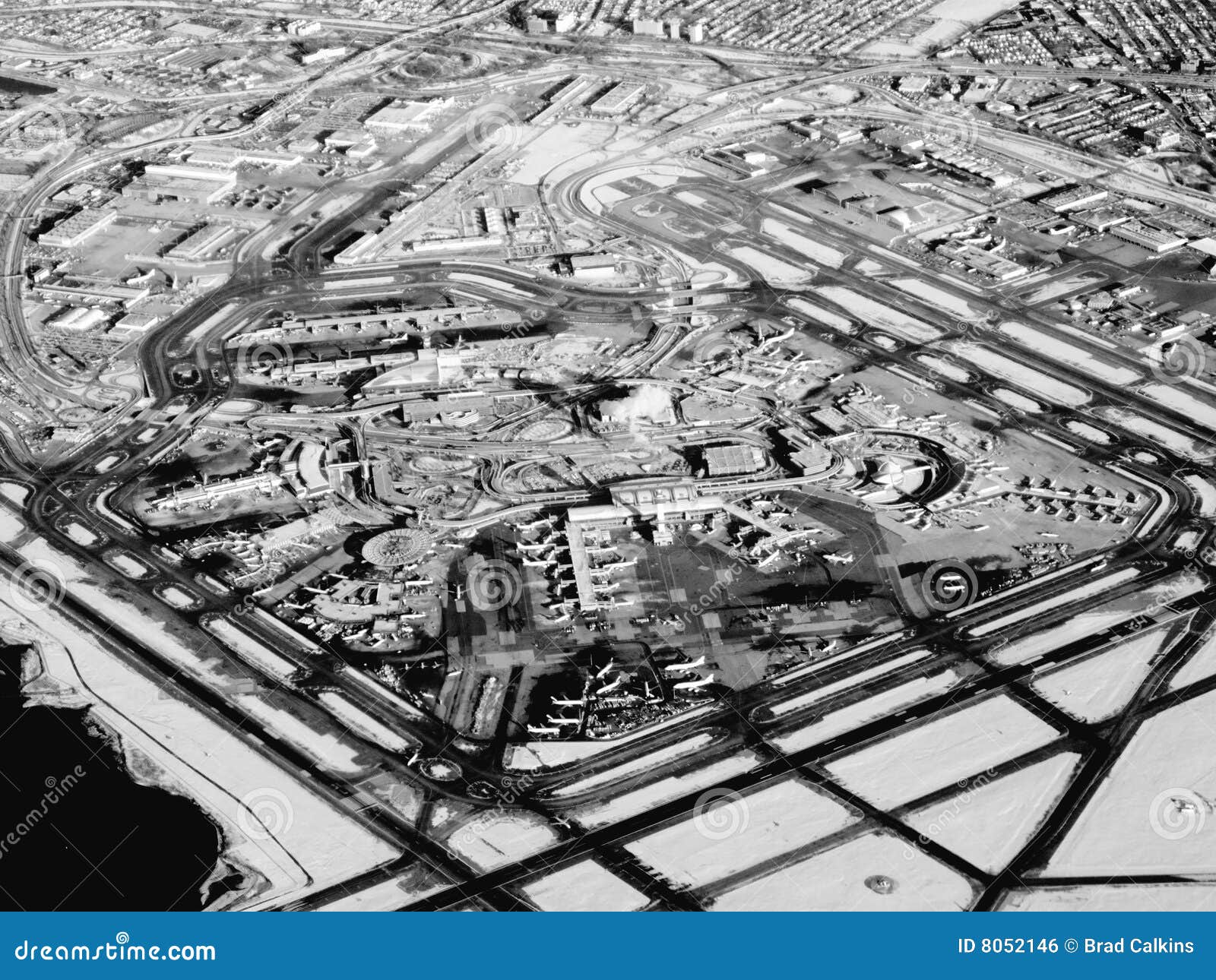 Aeropuerto de JFK foto de archivo. Imagen de transporte - 8052146