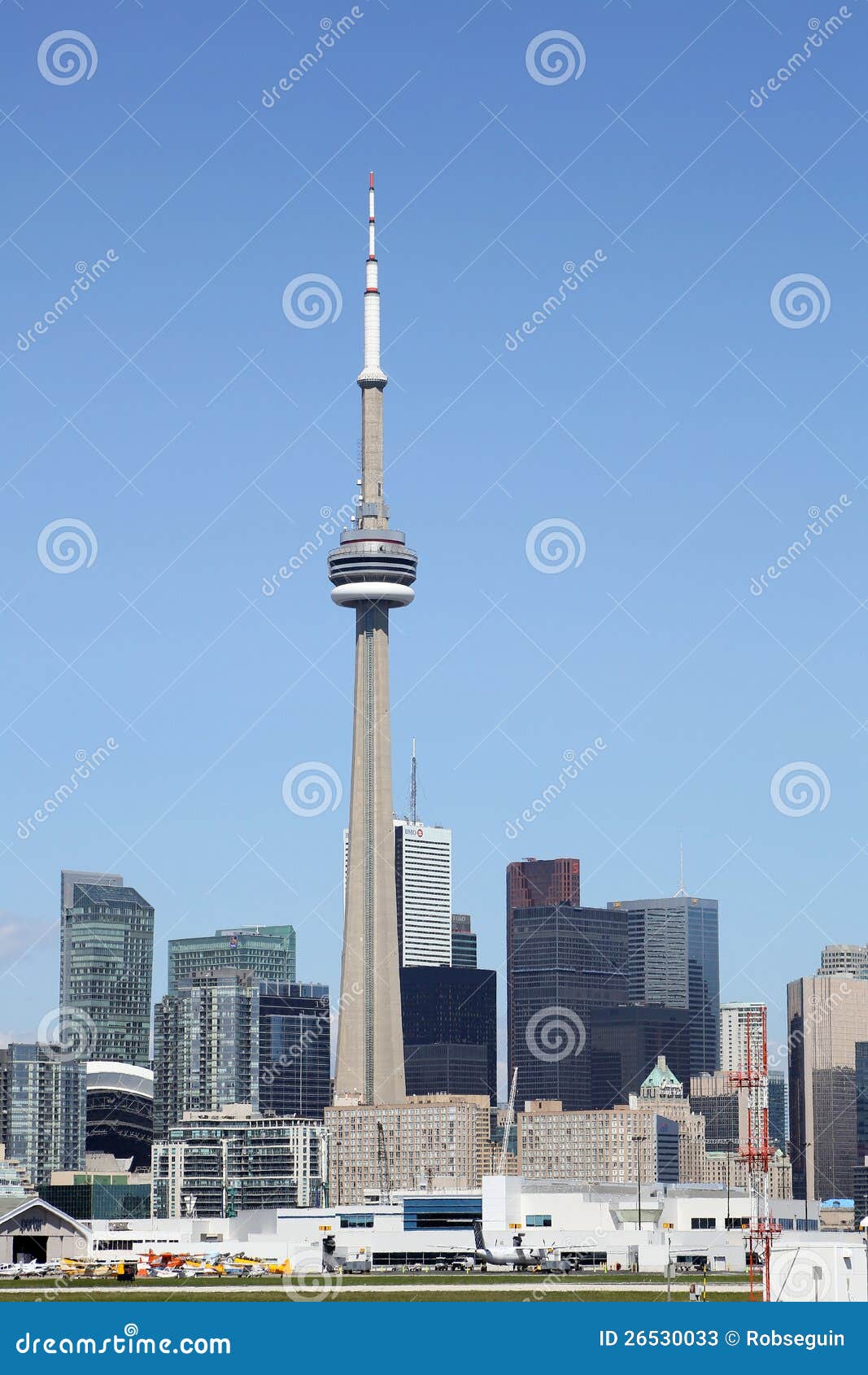 Aeropuerto De La Isla De Toronto Foto de archivo editorial - Imagen de ...