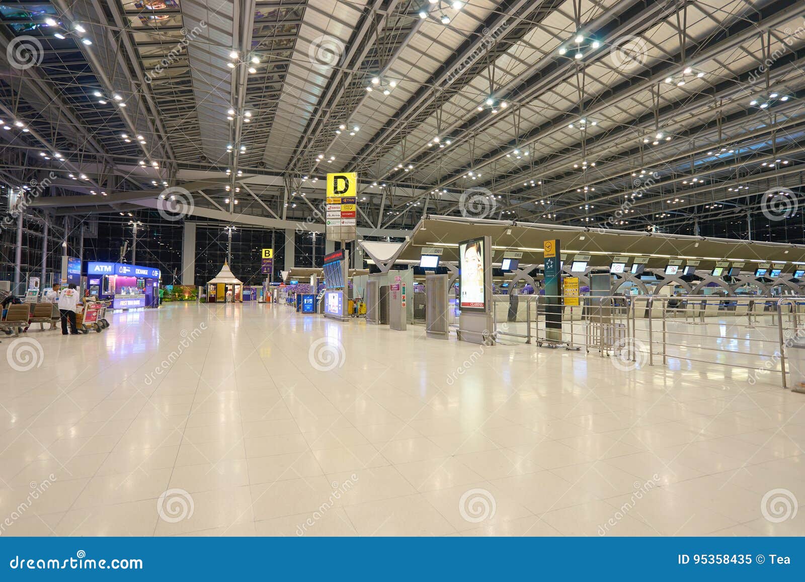 Aeropuerto Internacional De Bangkok Imagen editorial - Imagen de ...