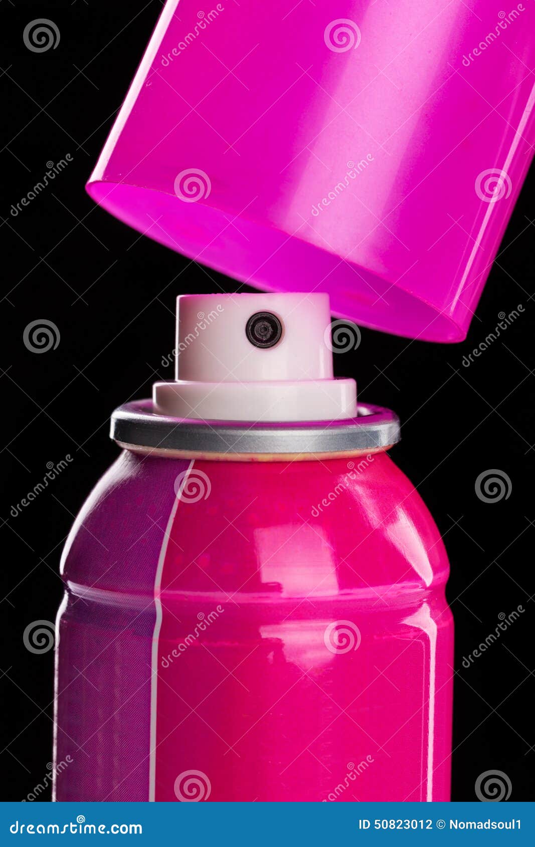 Aerosol rosado del espray foto de archivo. Imagen de cuidado - 50823012