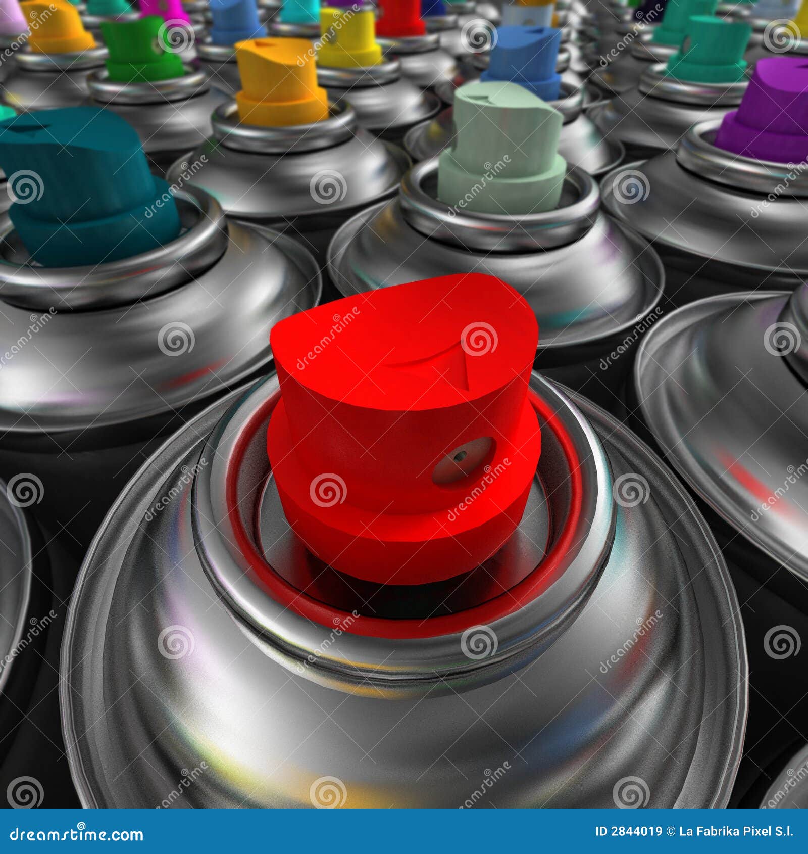 Aerosol Spray cans stock image. Image of cool, stencil - 2844019