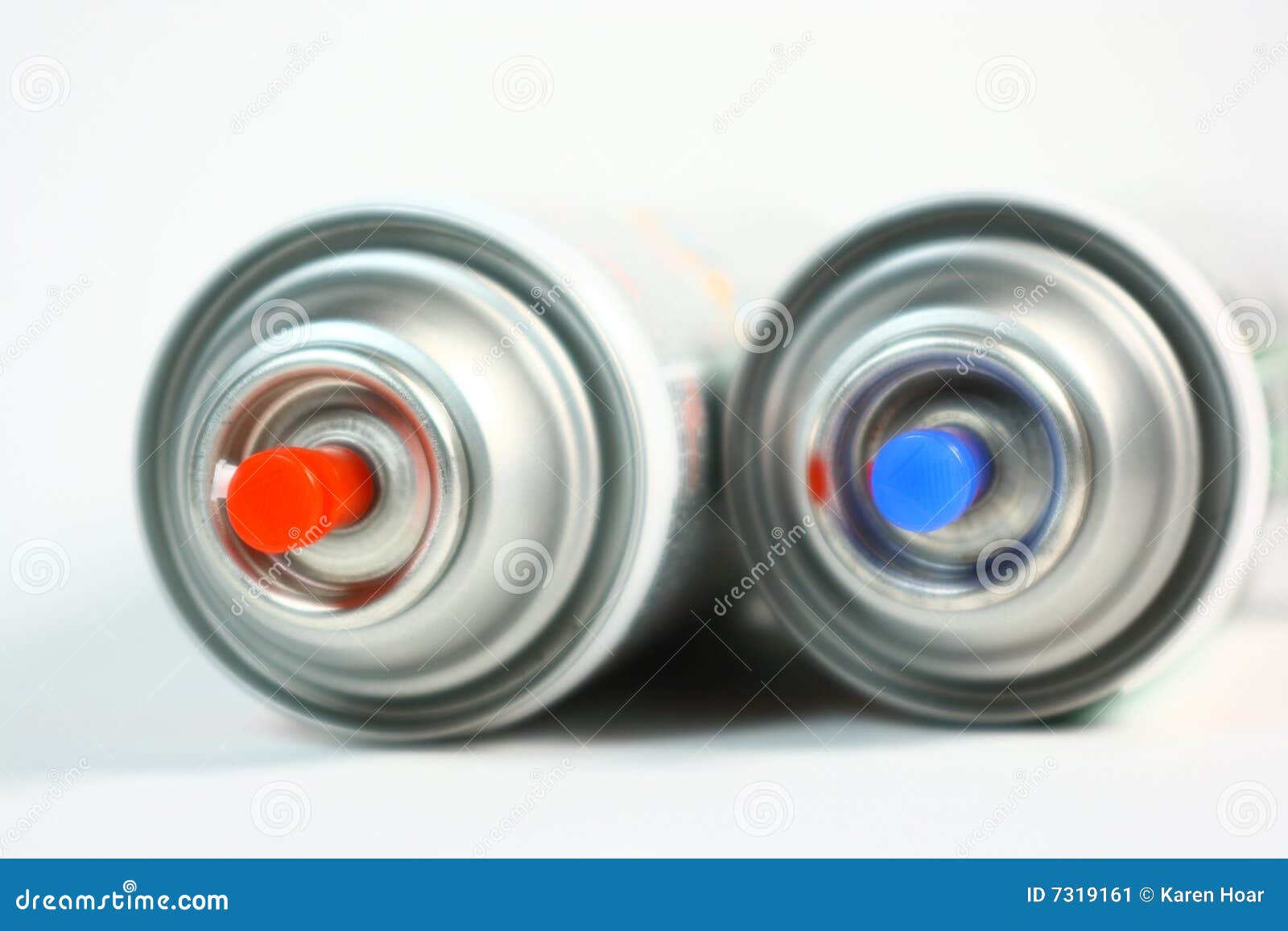 Aerosol Spray Paint Cans stock image. Image of container - 7319161