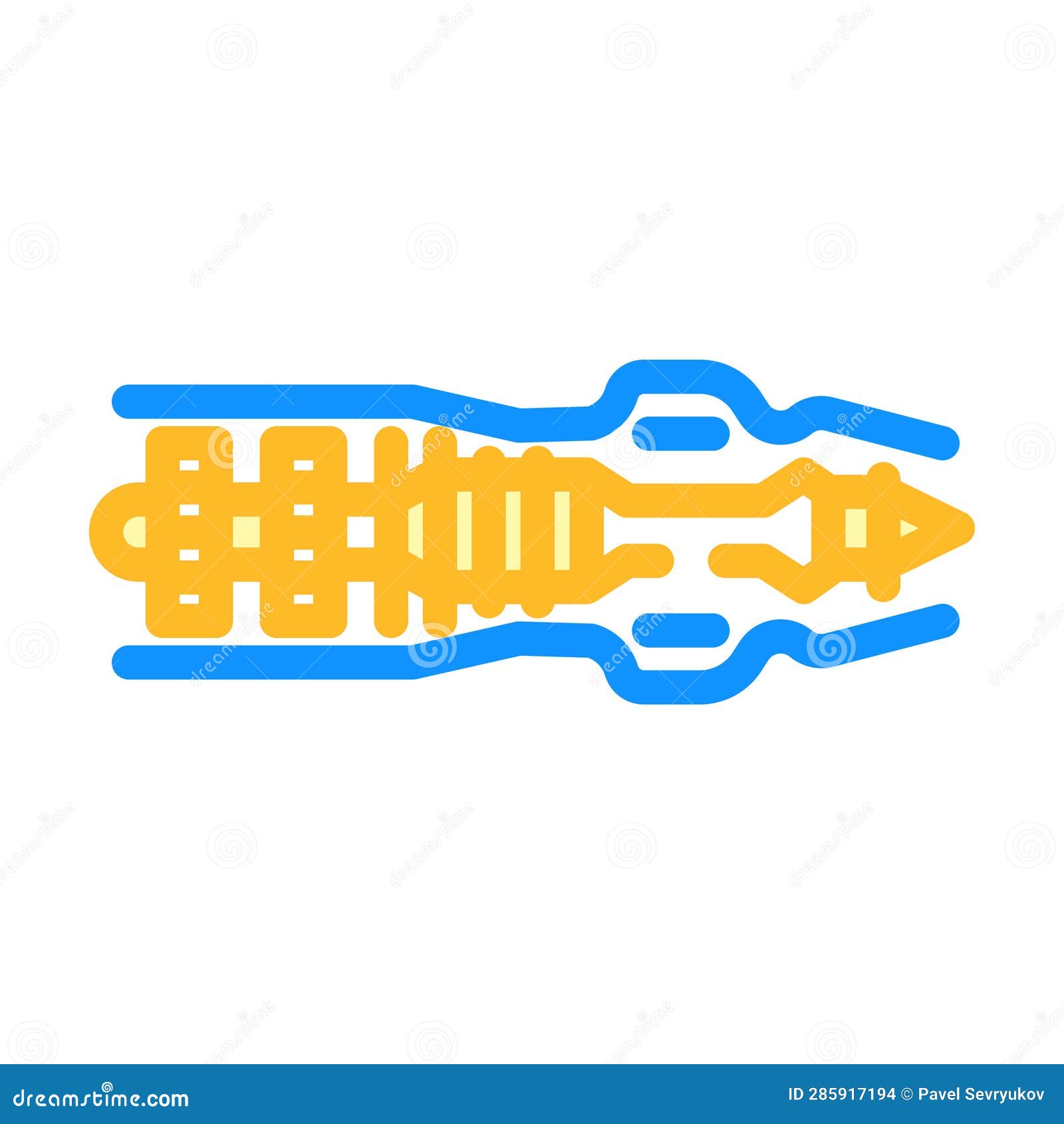 Aerospace Engineering Linear Icons Set. Avionics, Propulsion ...