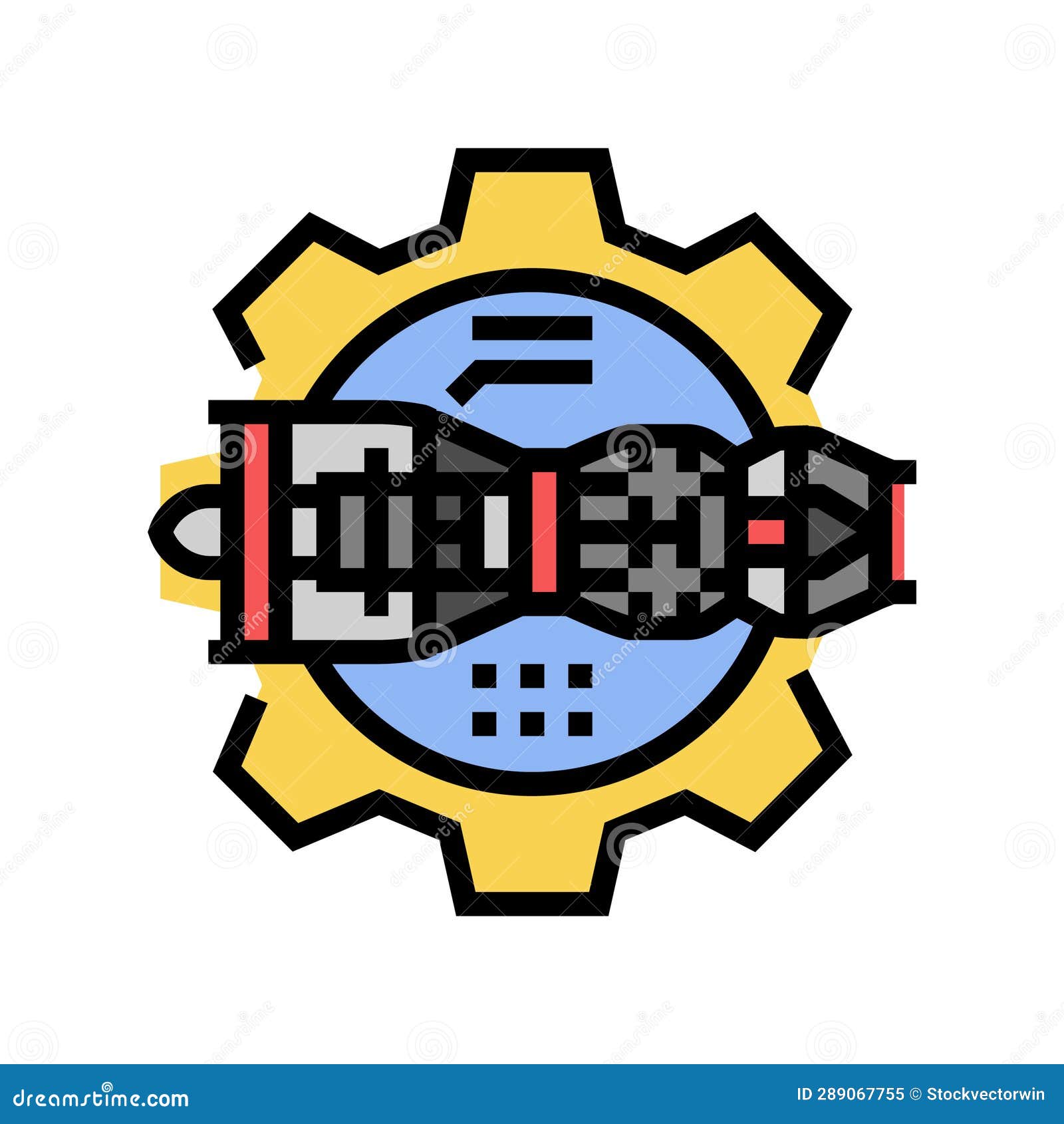 Aerospace Engineering Linear Icons Set. Avionics, Propulsion ...