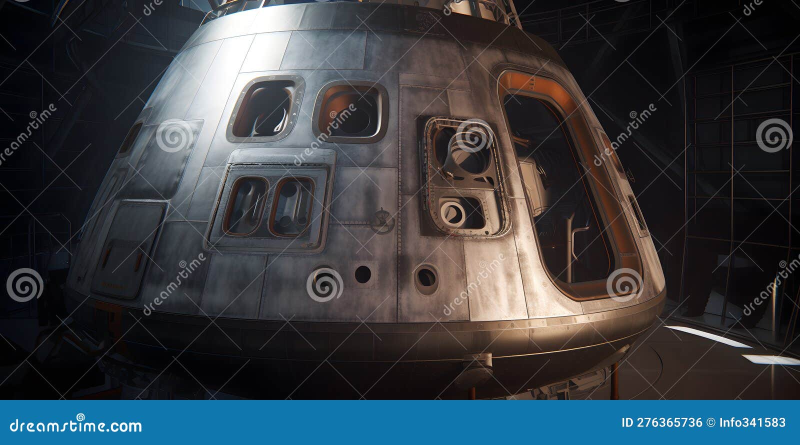 Aerospace Technology Satellites Space Exploration Rocket Four Created ...