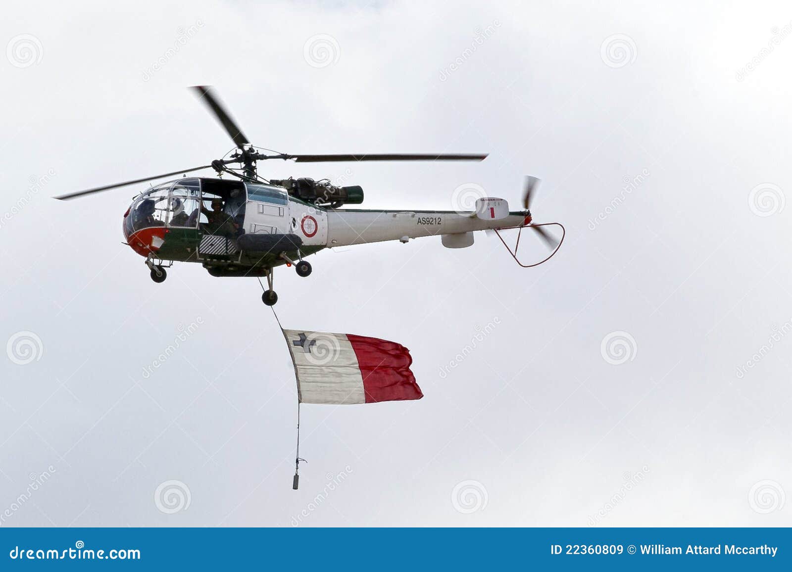 Aerospatiale SA-316B Alouette III AS9212 Editorial Stock Image - Image ...