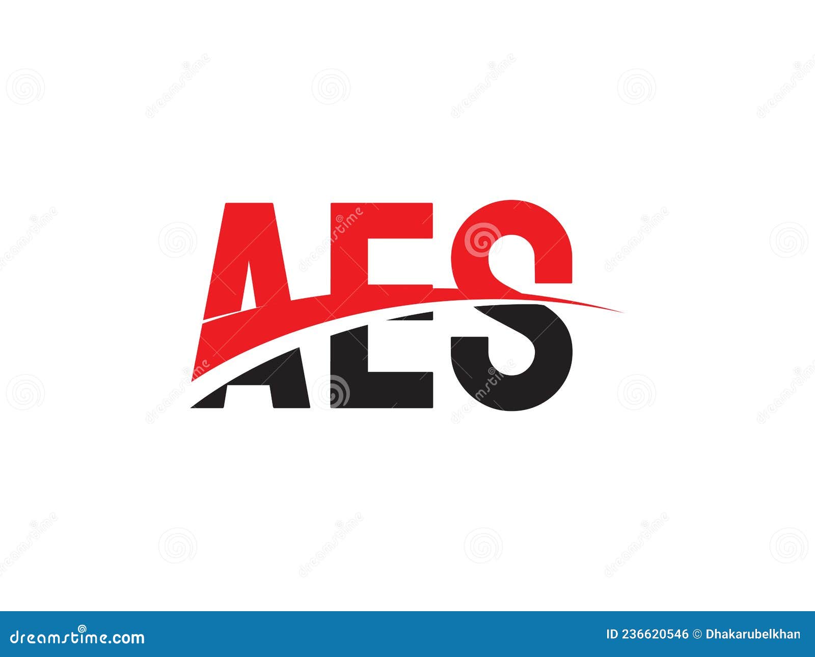 AES Letter Initial Logo Design Vector Illustration Stock Vector ...