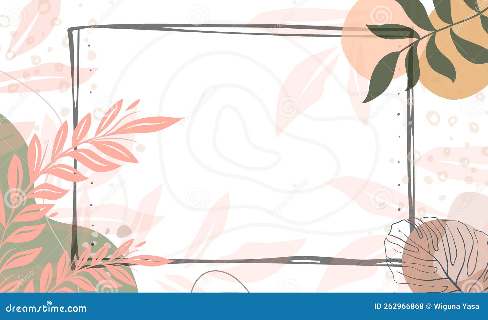 Aesthetic Background Design Template Stock Illustration - Illustration ...
