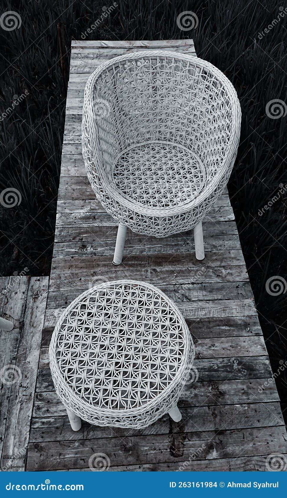 Aesthetic Chair Shot from Bird Eye View Stock Photo - Image of iron ...