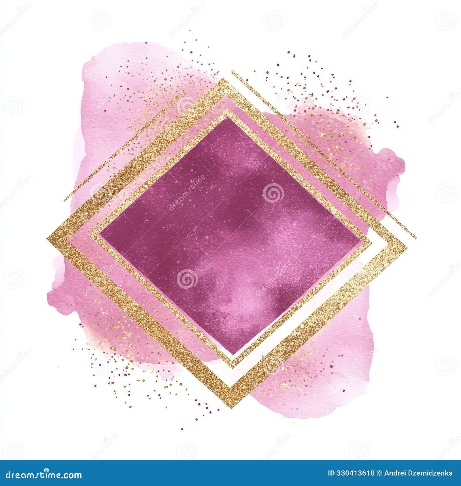 An Aesthetic Design with Pink Pastel Frames in Png Format Stock Photo ...