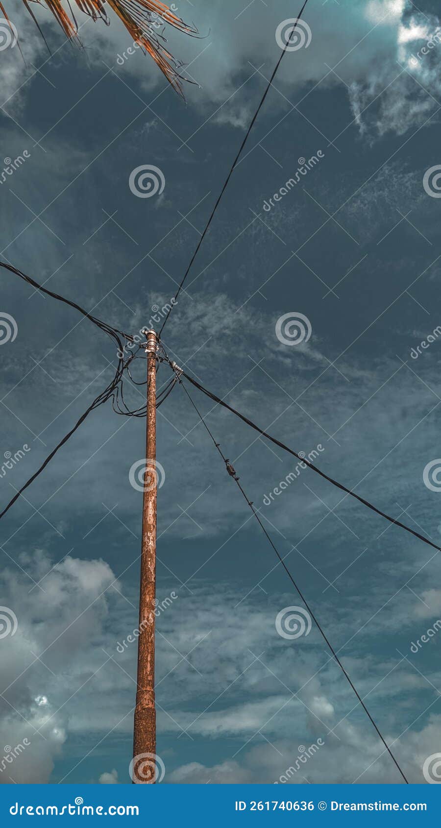 Aesthetic electric pole stock photo. Image of electricity - 261740636