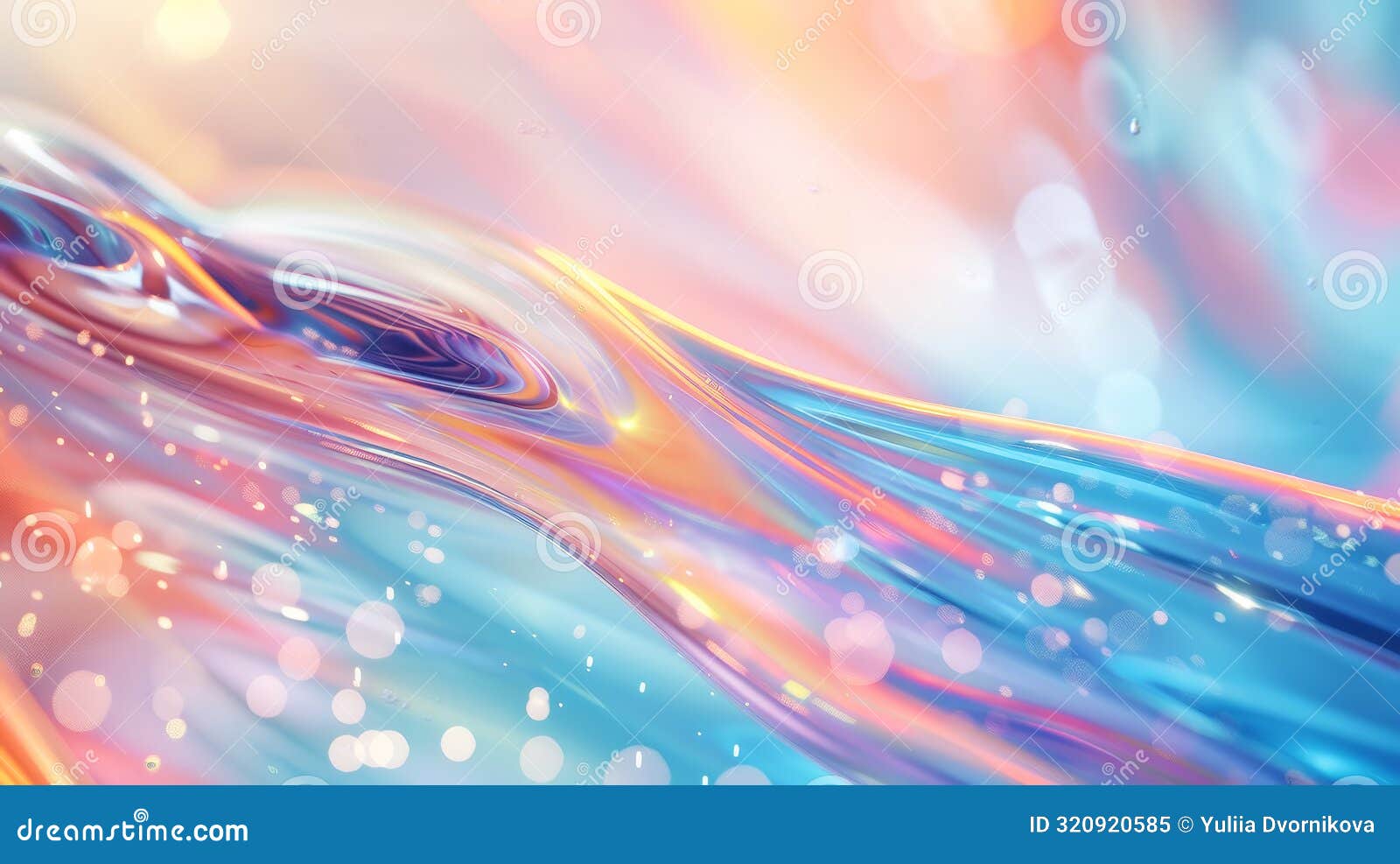 Aesthetic Flowing Lines and Technological Space. Fiber Optic Flow ...