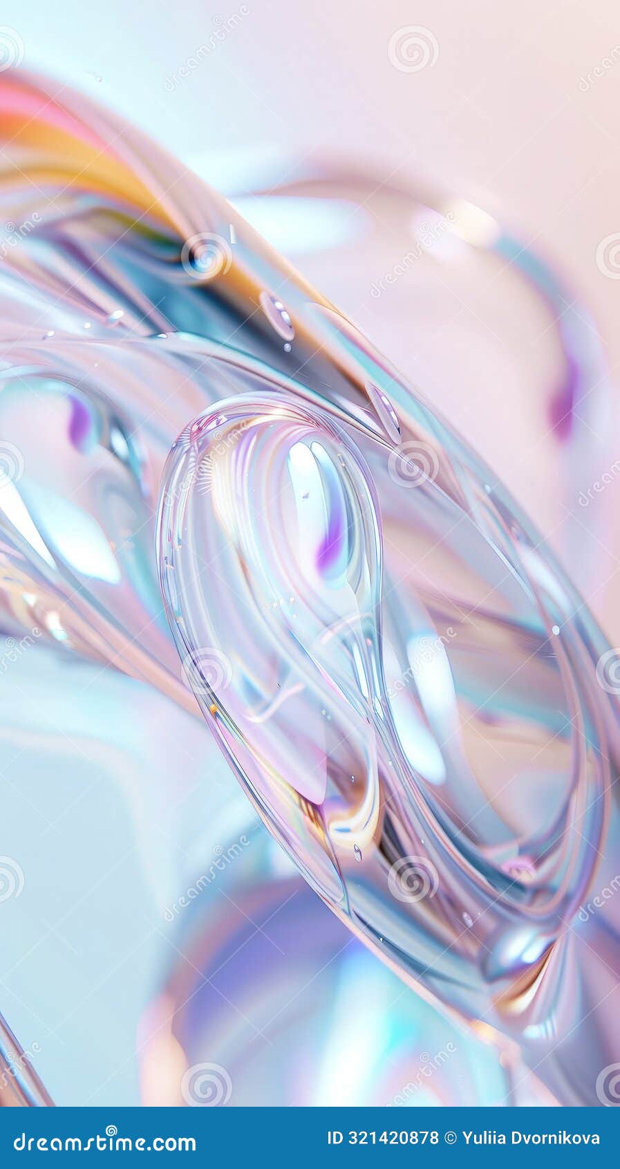 Aesthetic Flowing Lines and Technological Space. Fiber Optic Flow ...