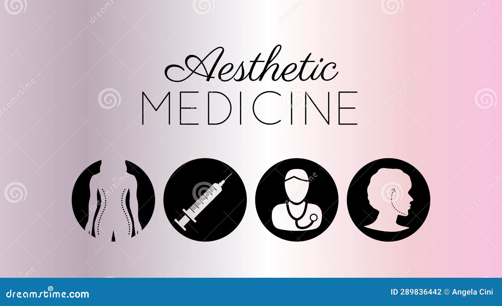 Aesthetic Medicine Background Illustration Stock Illustration ...