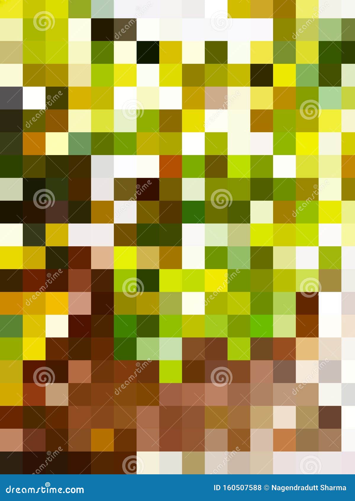 An Aesthetic Noteworthy Illustration of Digital Pattern of Colorful ...