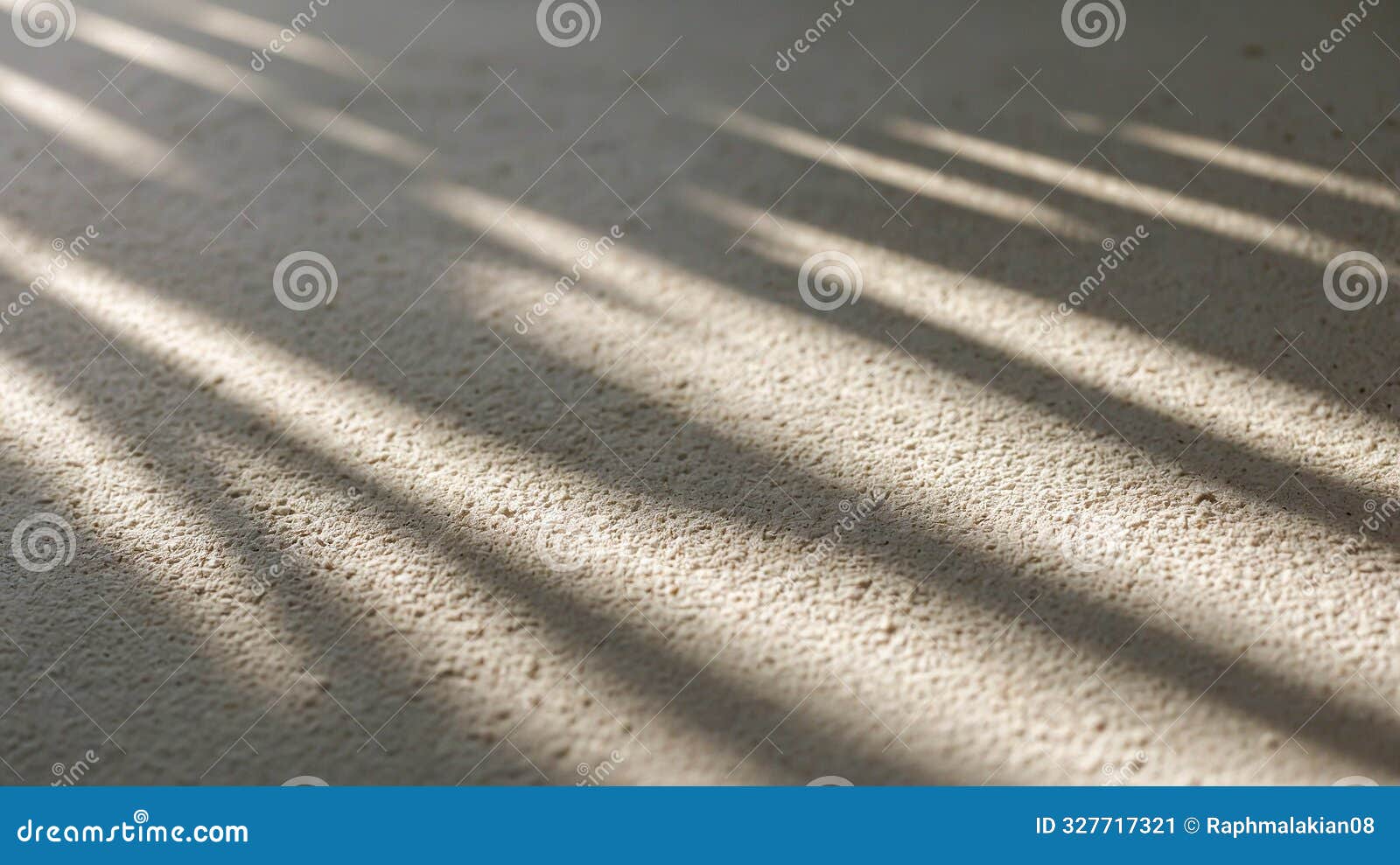 Aesthetic Shadow Overlay on the White Floor. Sunlight Falls on the ...