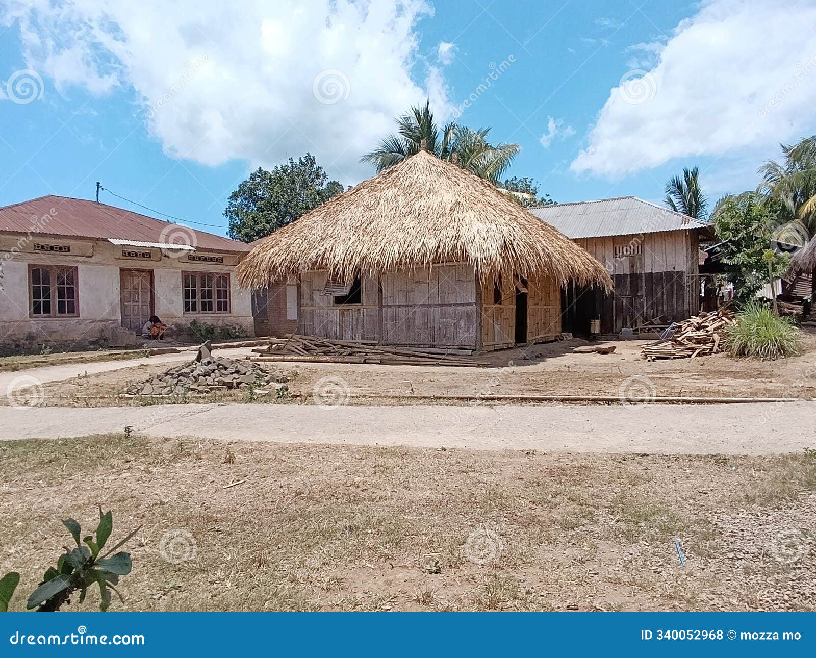 Aesthetic Traditional House of Luck Stock Photo - Image of resort ...
