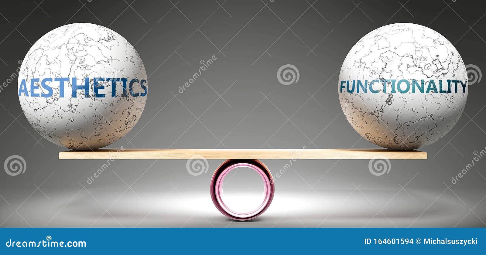 Aesthetics and Functionality in Balance - Pictured As Balanced Balls on ...