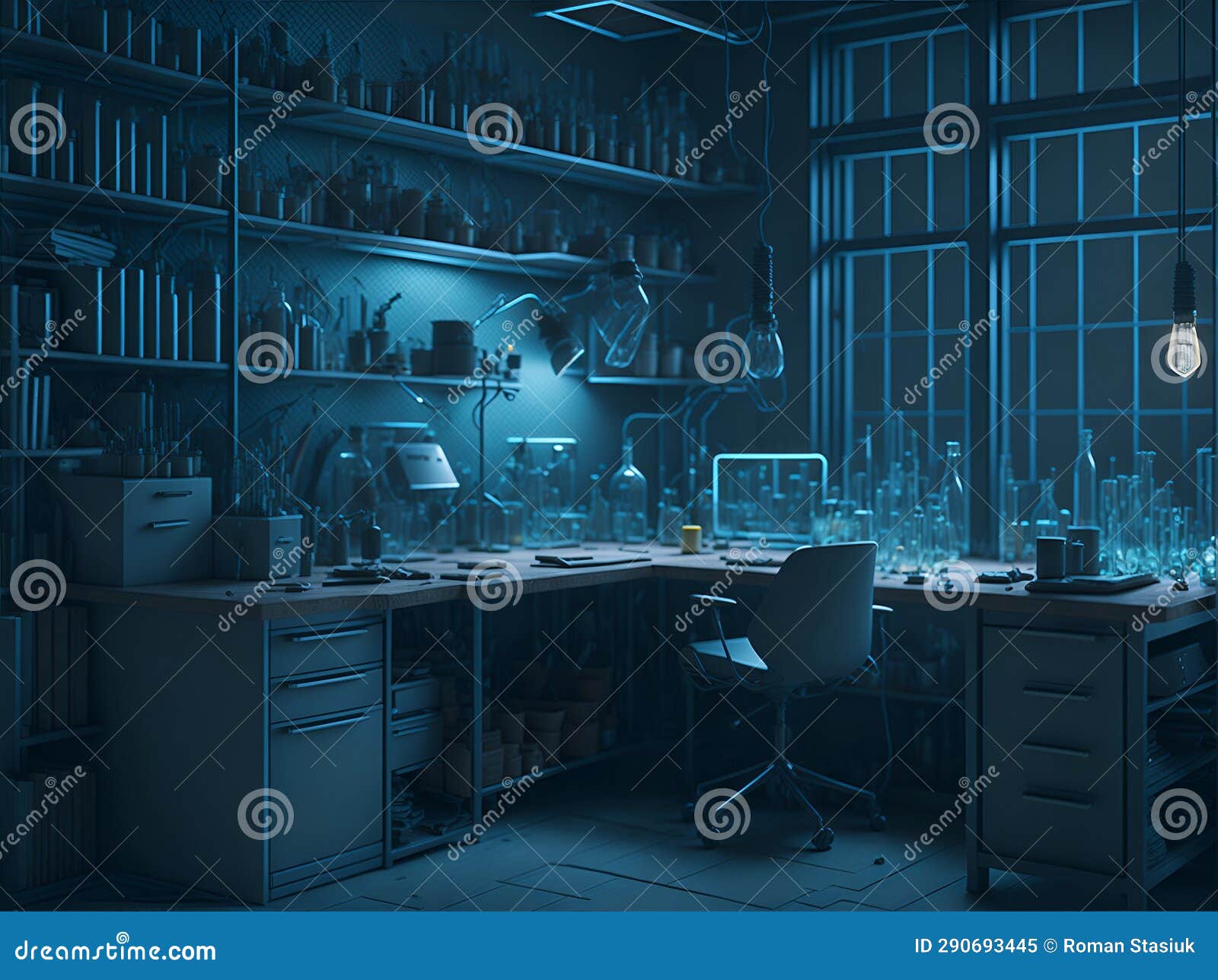 Aesthetics of a Laboratory Setting a Well-organized and Well-lit Lab ...